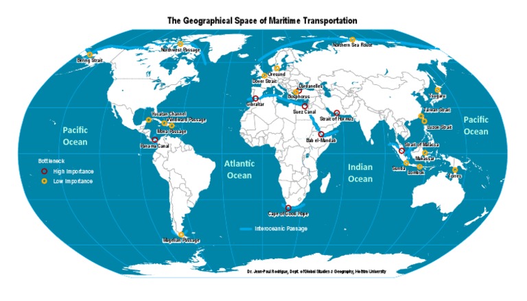 Map World Passages Simplified | PDF