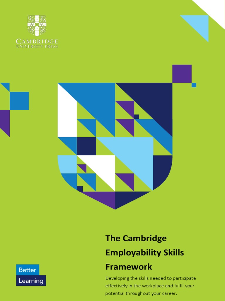 The Cambridge Employability Framework Skills | PDF