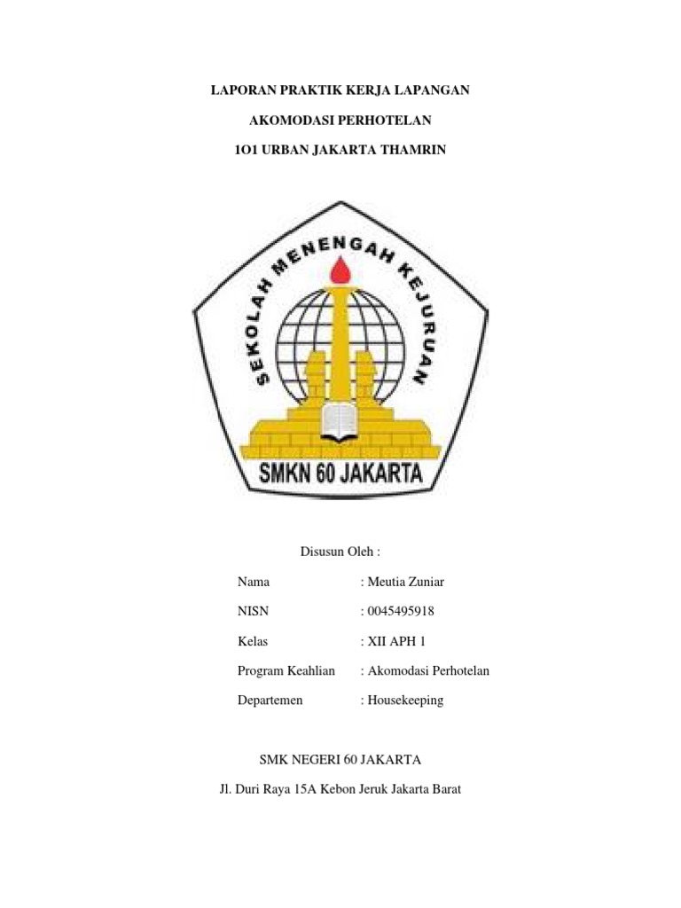 Laporan PKL di 101 Urban Thamrin | PDF
