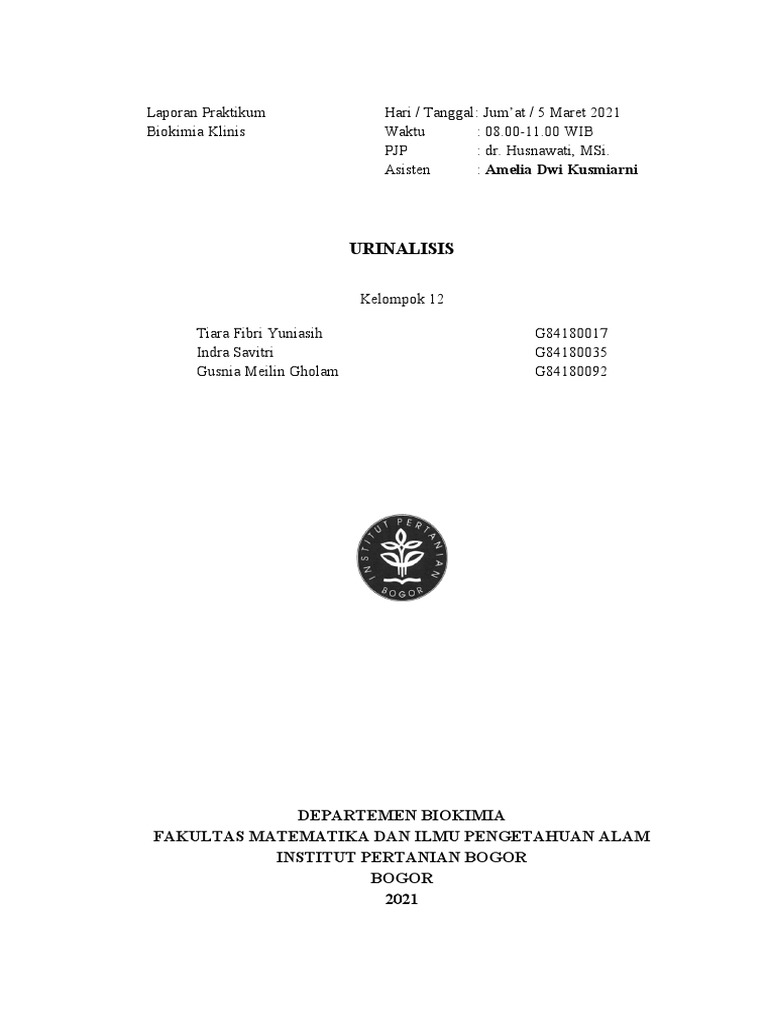 LAPORAN 2 - Kelompok 12 | PDF