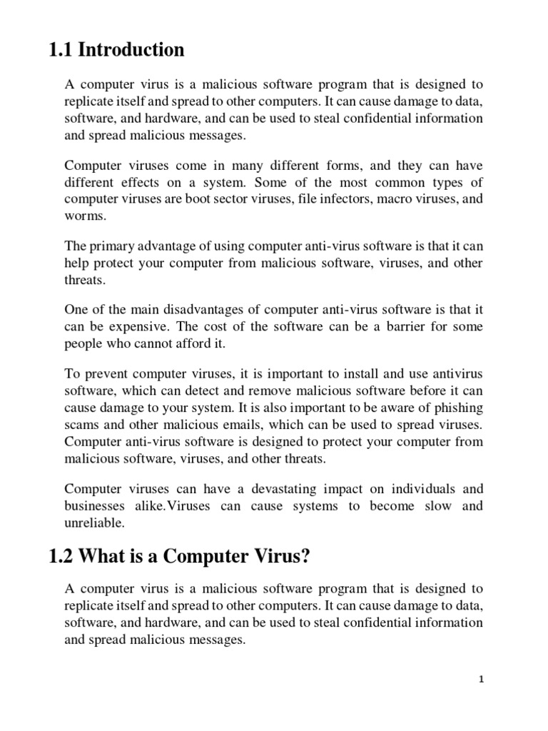 Computer Viruses | PDF | Computer Virus | Antivirus Software