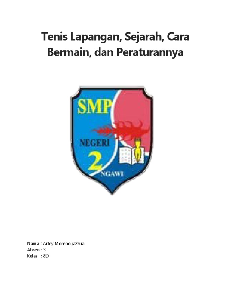 Tenis Lapangan | PDF