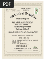 MBA - Sample Certificate | PDF