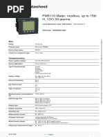 PowerLogic PM700 Series - PM710MG | PDF
