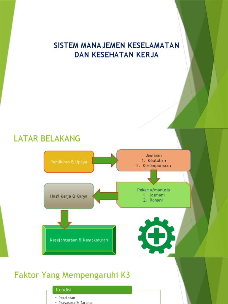 Latar Belakang, UU K3, Hak & Kewajiban Perusahaan 2019 | PDF