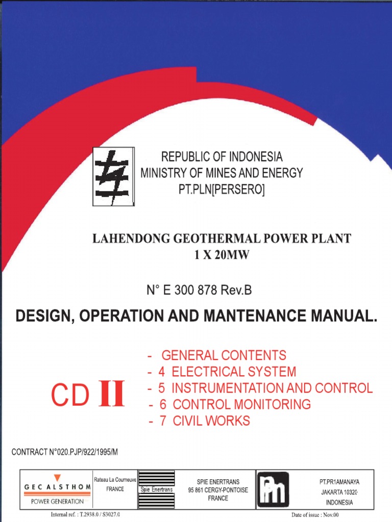 Lhd1 - Design, Operation & Maintenance Manual Chapter 4-7 | PDF ...
