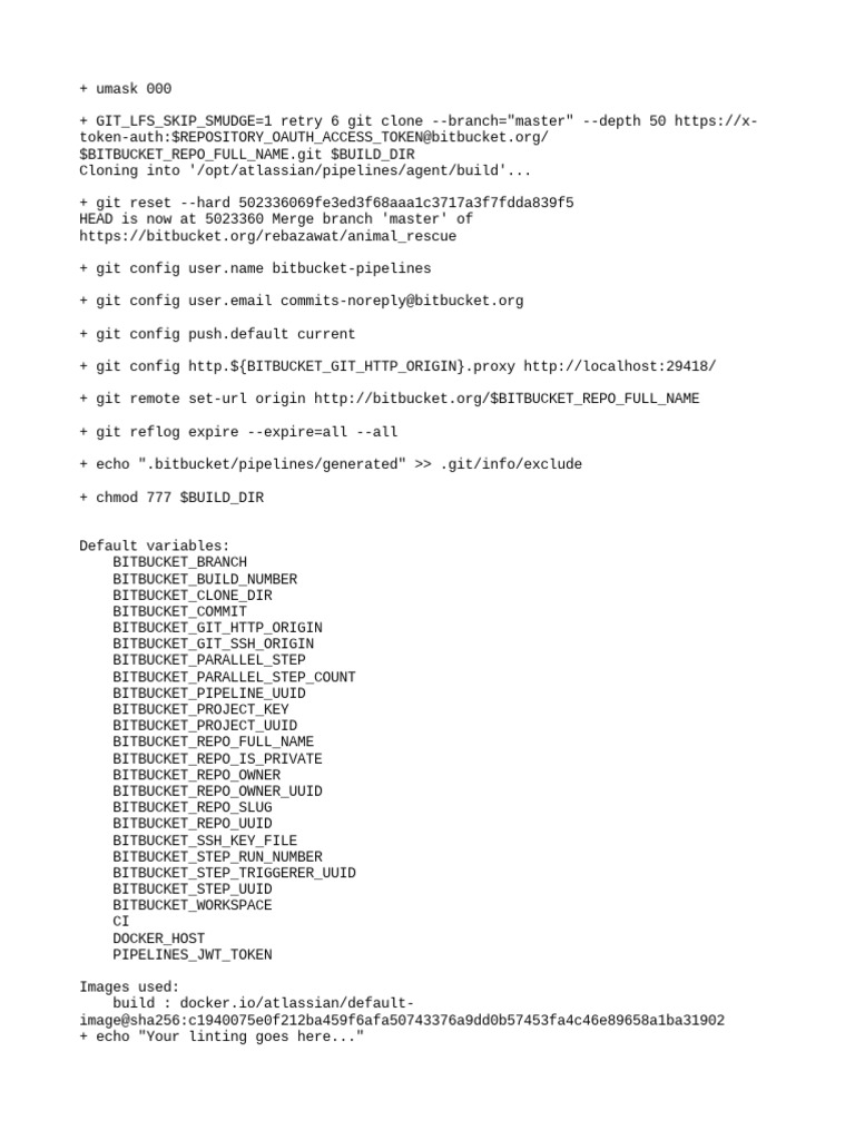 Bitbucket Pipeline Setup Guide | PDF | Computers