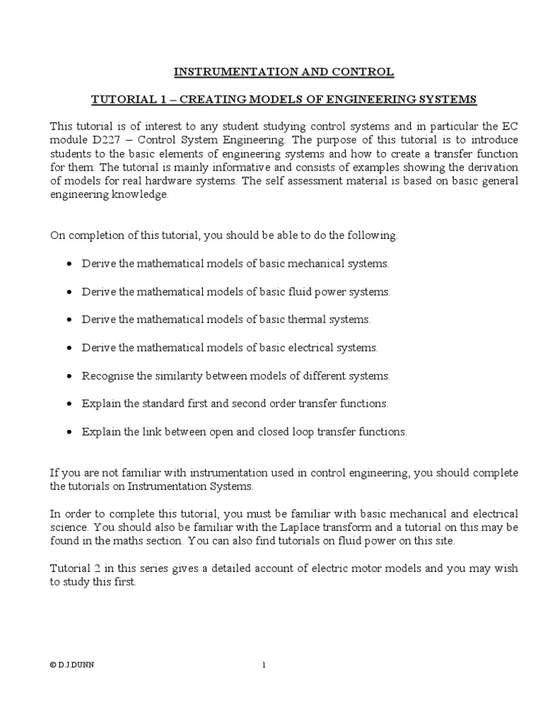 Engineering Systems Modeling Guide | PDF | Torque | Mechanical Engineering