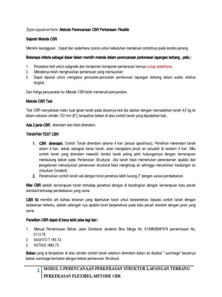 Metode CBR-Flexibel | PDF