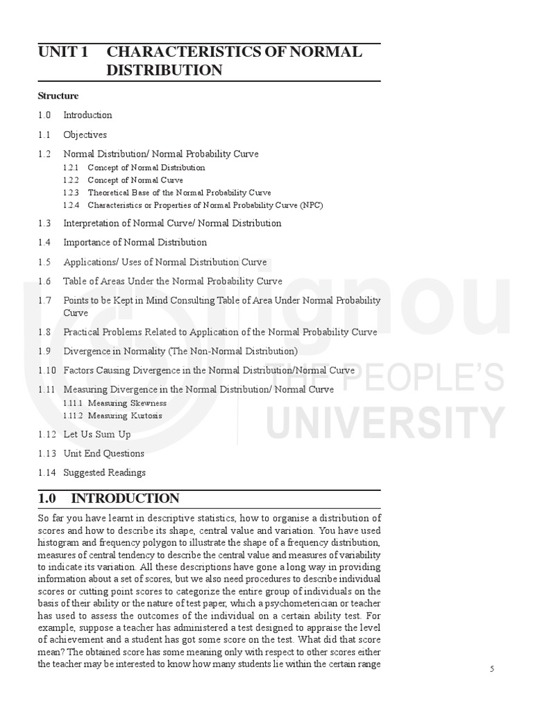 Block-3 Normal Distribution | PDF | Normal Distribution | Percentile