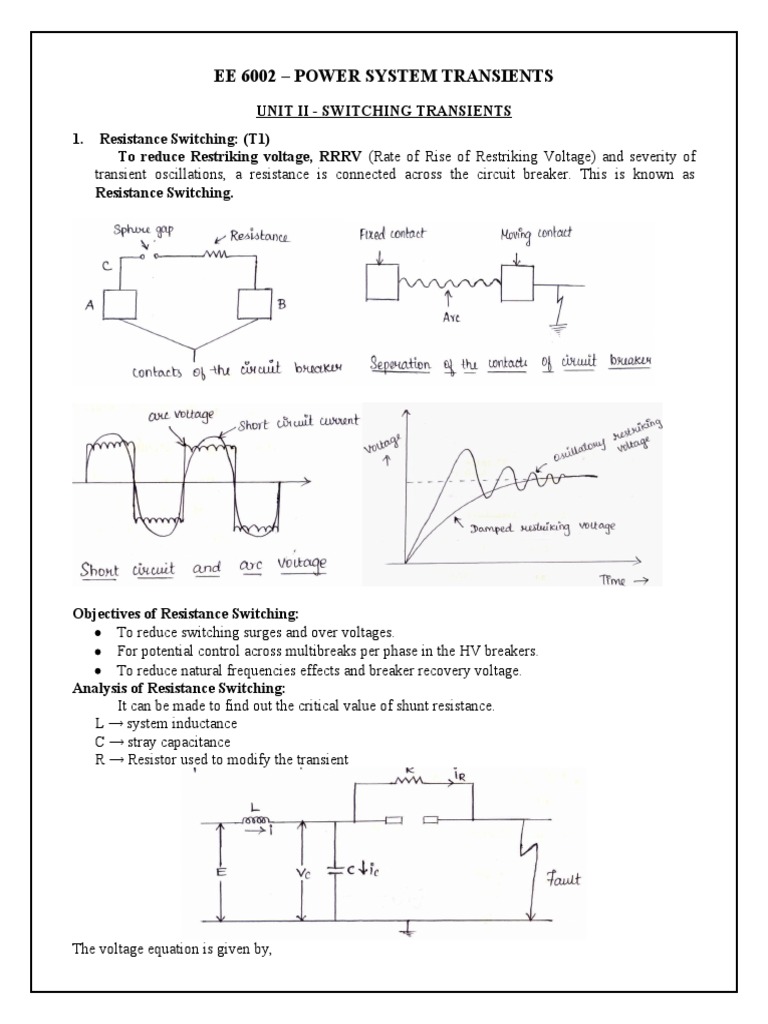 PST Unit 2 | PDF | Capacitor | Transformer PST Unit 2 | PDF | Capacitor | Transformer