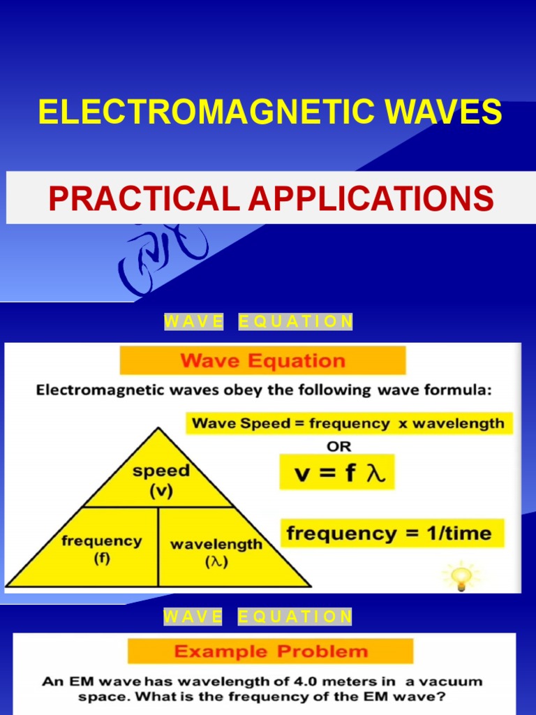 Module 2 - Applications of EM Waves | PDF | Ultraviolet | Radio