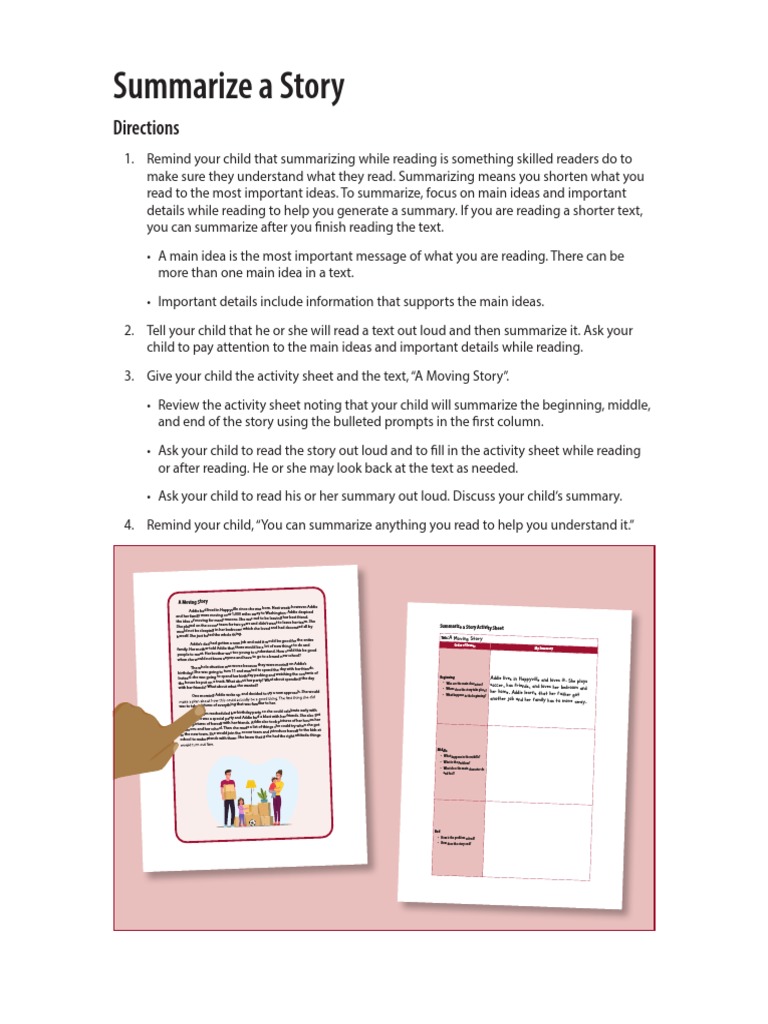 1.2 Act 2 Summarize A Story | PDF