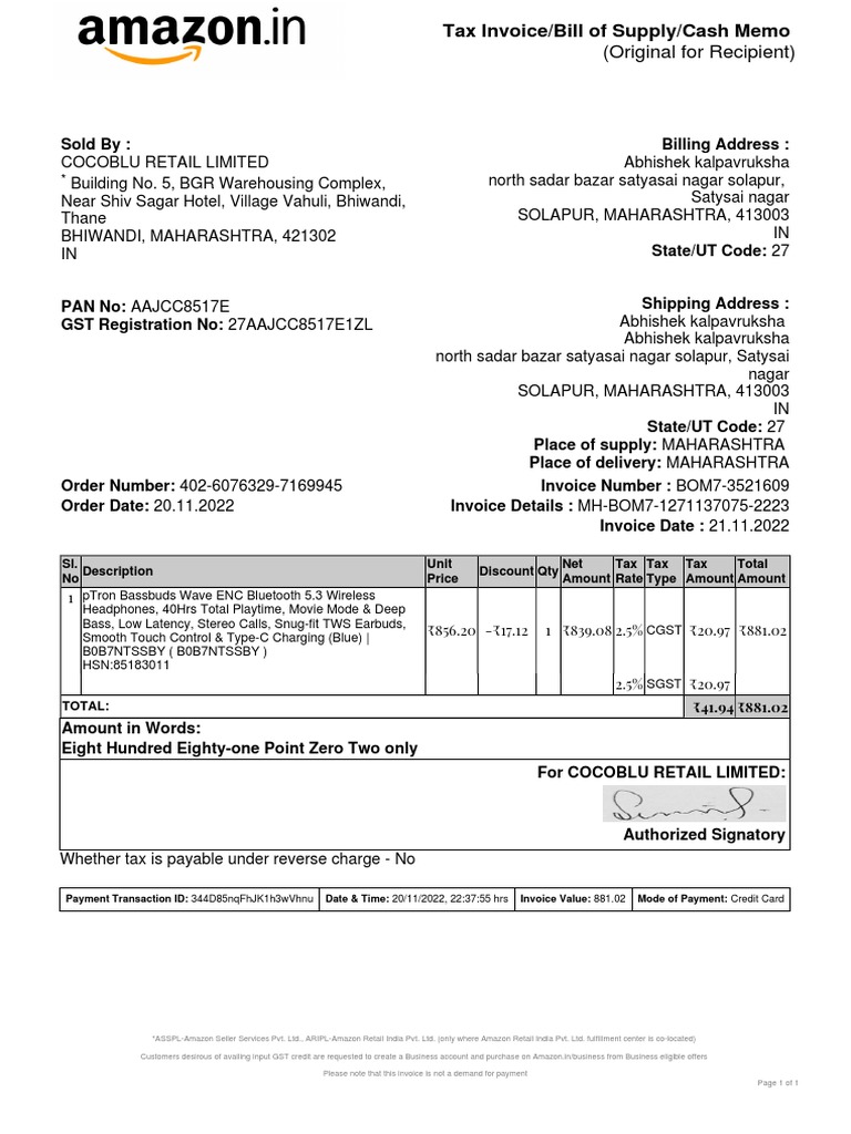 Invoice | PDF | Invoice | Government Finances