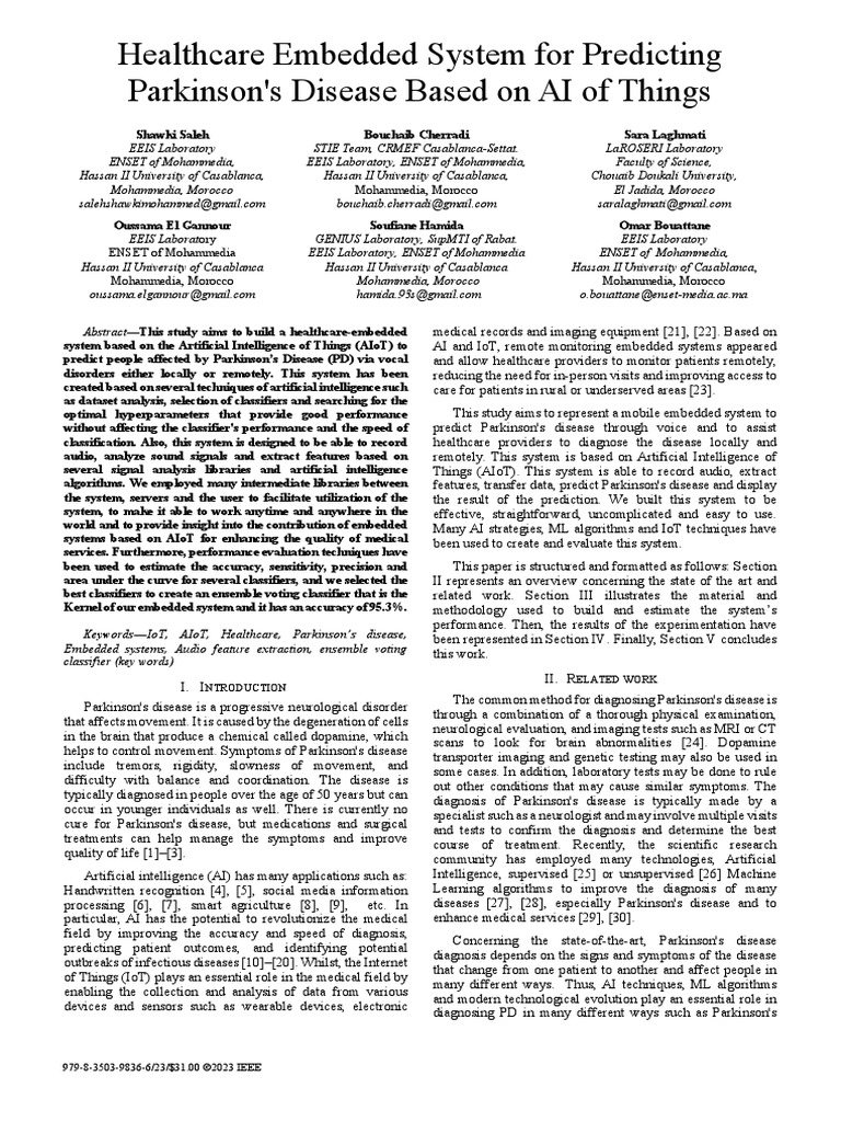Paper 181 | PDF | Receiver Operating Characteristic | Cross Validation (Statistics)