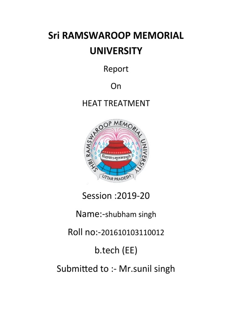 Heat Transfer Report | PDF | Heat Treating | Steel