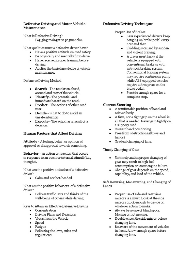 Module 4 - TDC | PDF | Traffic | Road Traffic Safety