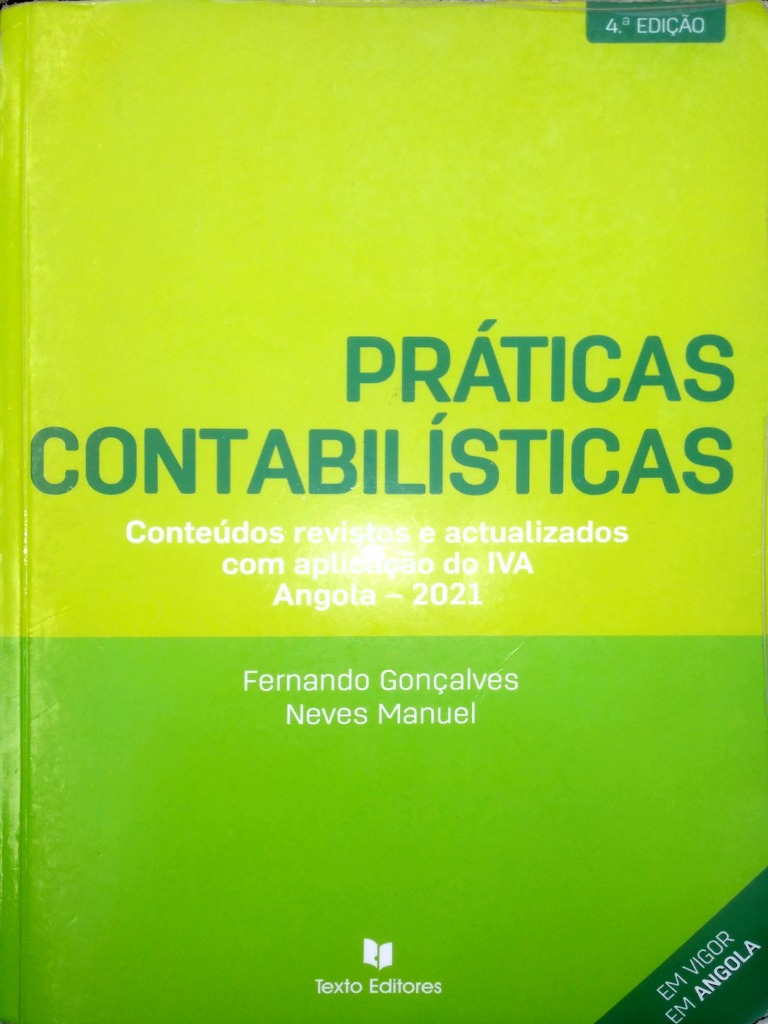 Práticas Contabilísticas Novo11_05_2023 | PDF
