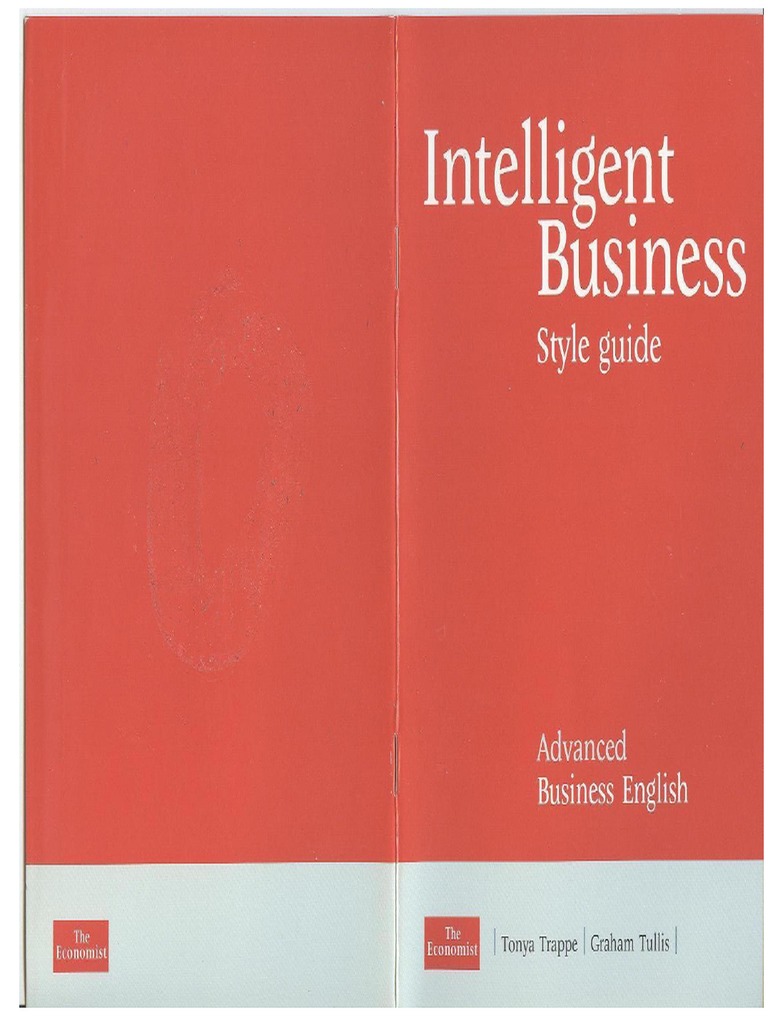 Intelligent Business Advanced Business English Style Guide | PDF