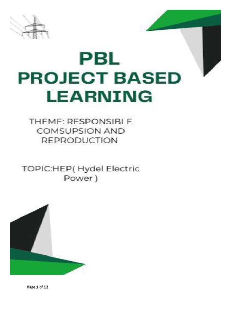 Hep (PBL) | PDF | Hydroelectricity | Dam