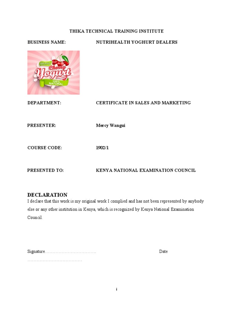Mercy Wangui 35584 | PDF | Retail | Sales