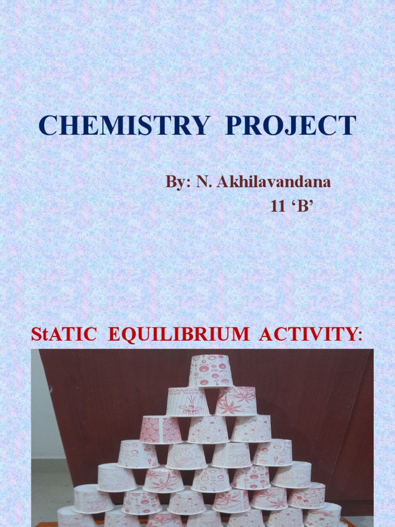 Chemistry Project | PDF