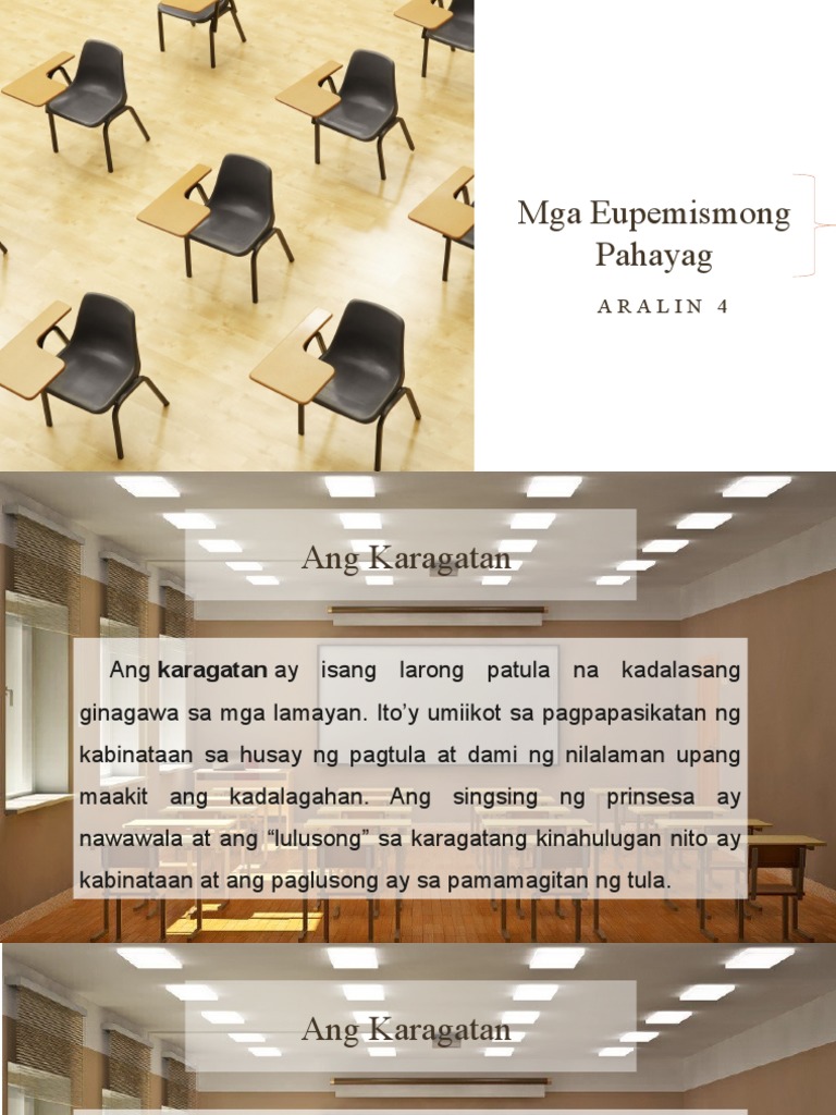 Mga Eufemismong | PDF