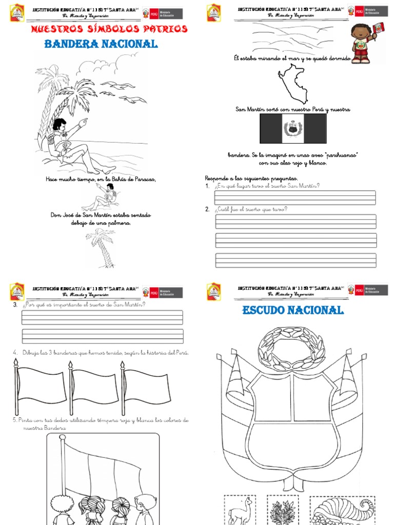 Símbolos Patrios | PDF | Perú | Los símbolos