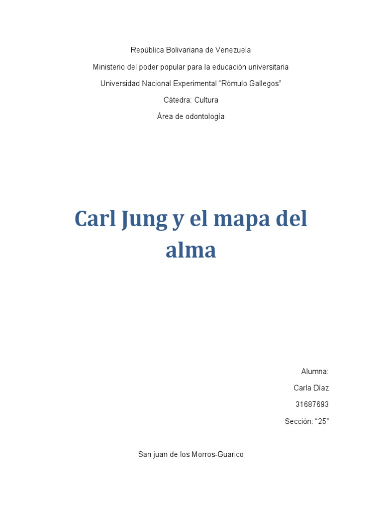 Carl Jung y El Mapa Del Alma, Carla Diaz | PDF