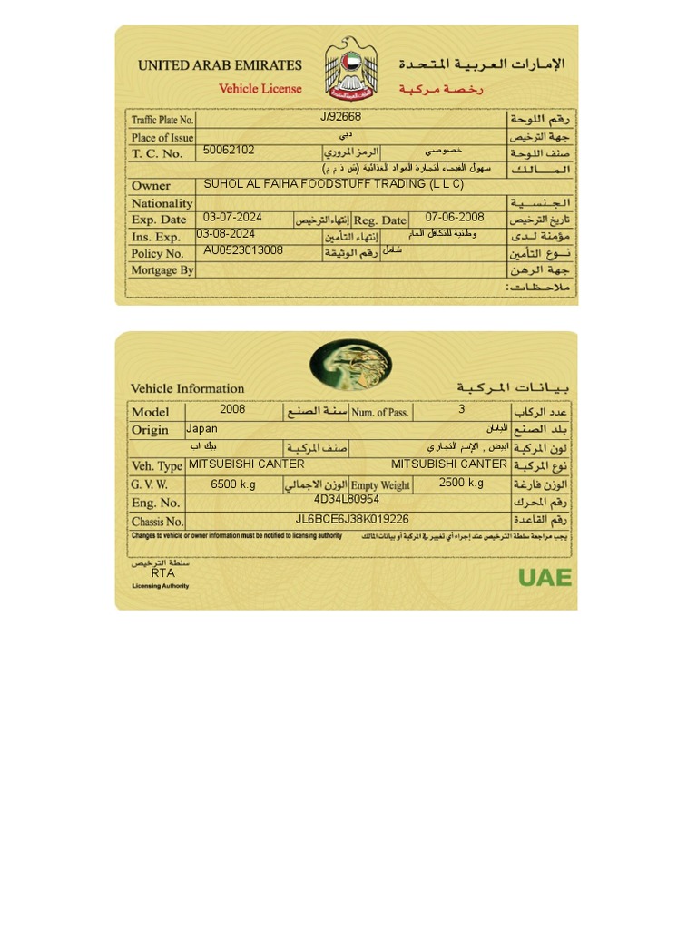 Registration Card | PDF