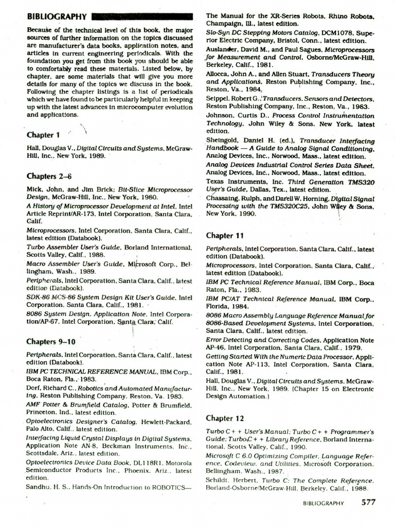 Bibliography, Appendix & Index | PDF | Intel | Personal Computers