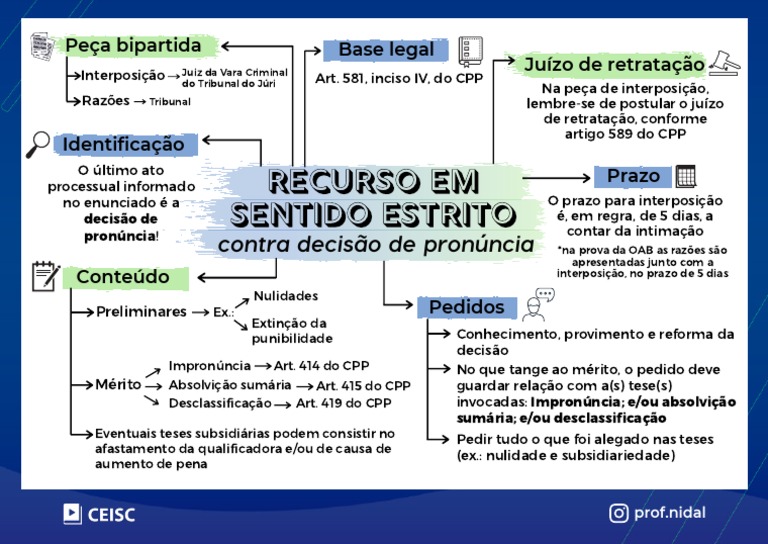 Recurso em Sentido Estrito | PDF