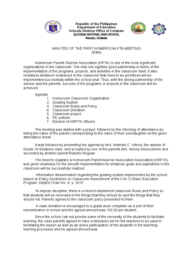 HRPTA Report 2023 | PDF | Education Theory | Teaching