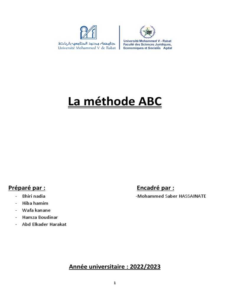 La Méthode ABC - GFCF | PDF