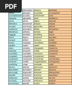 C1 CEFR Vocabulary Word List - Words for Advanced Students 2 | PDF