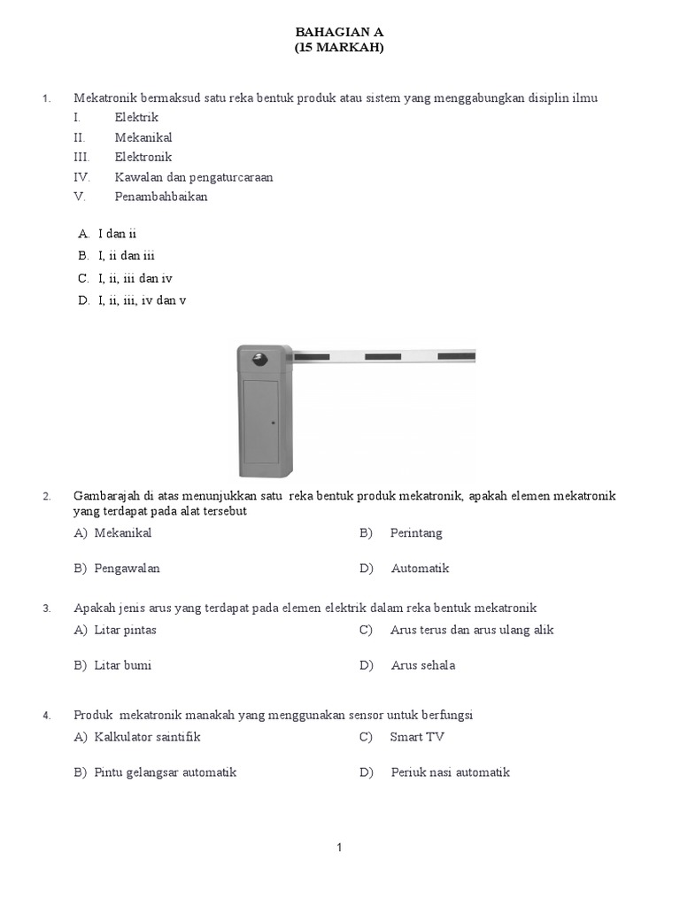UJIAN Jun RBT TG3 2023 | PDF