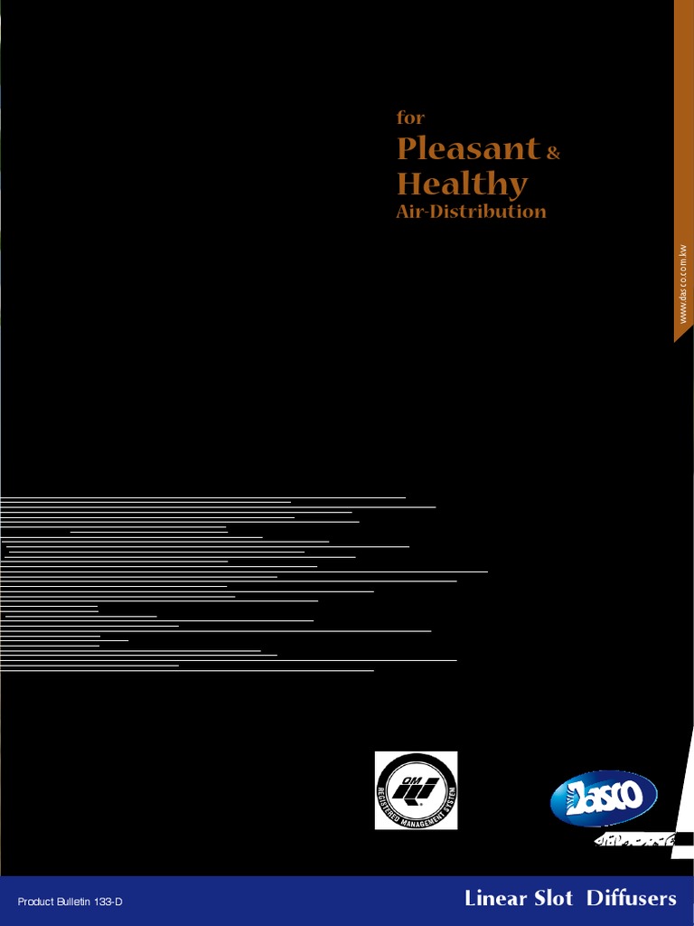 Dasco Linear Slot Diffusers | PDF