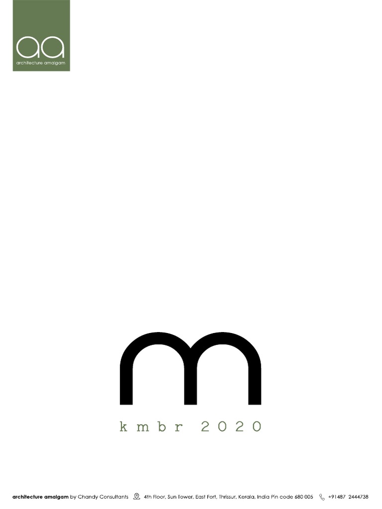 KMBR 2020 - Architecture Amalgam | PDF | Building | Basement