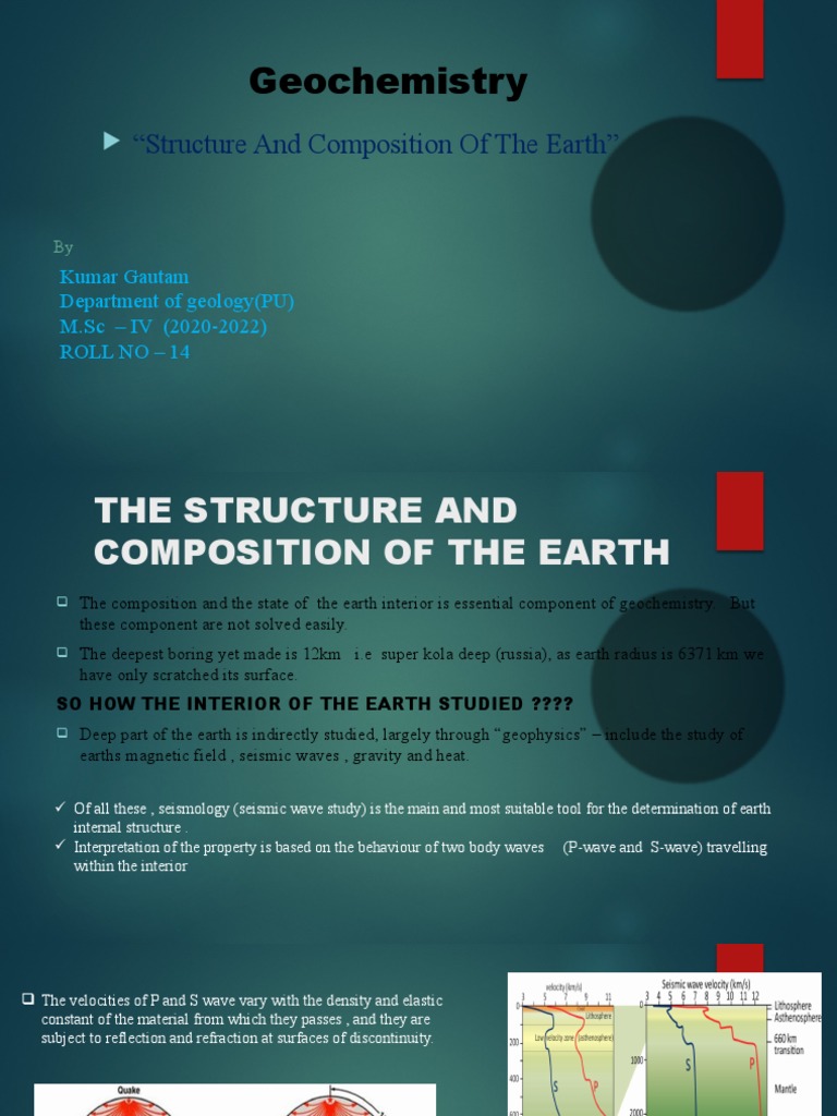 Earth's Structure and Composition Overview | PDF | Planetary Core ...
