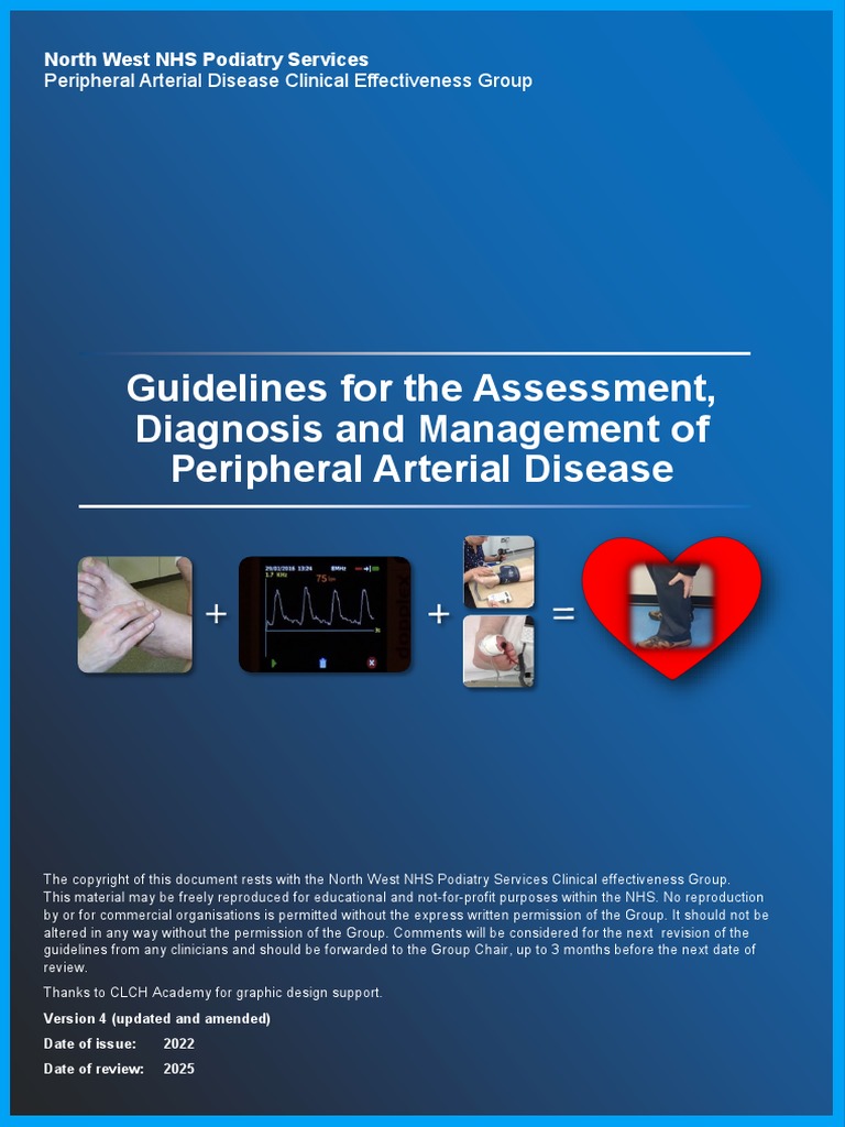 Guidelines For The Assessment, Diagnosis and Management of Peripheral ...