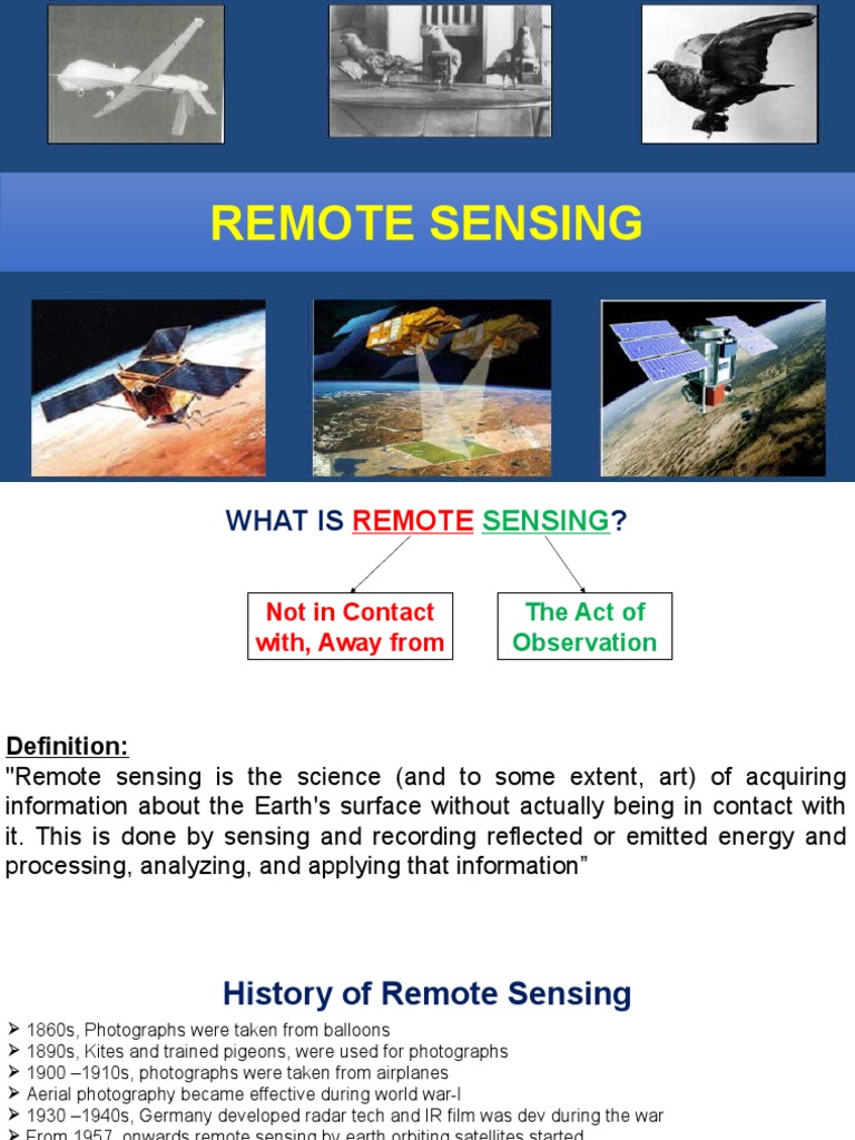 Lec 6 RS | Download Free PDF | Remote Sensing | Reflection (Physics)