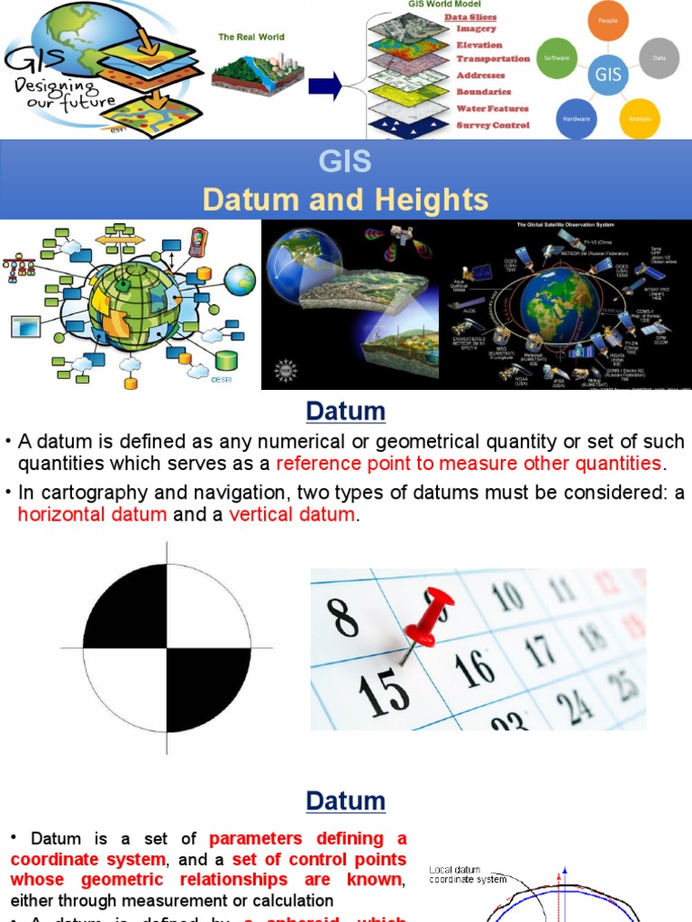 Lec 5 - Datums and Heights | PDF | Geodesy | Sea Level