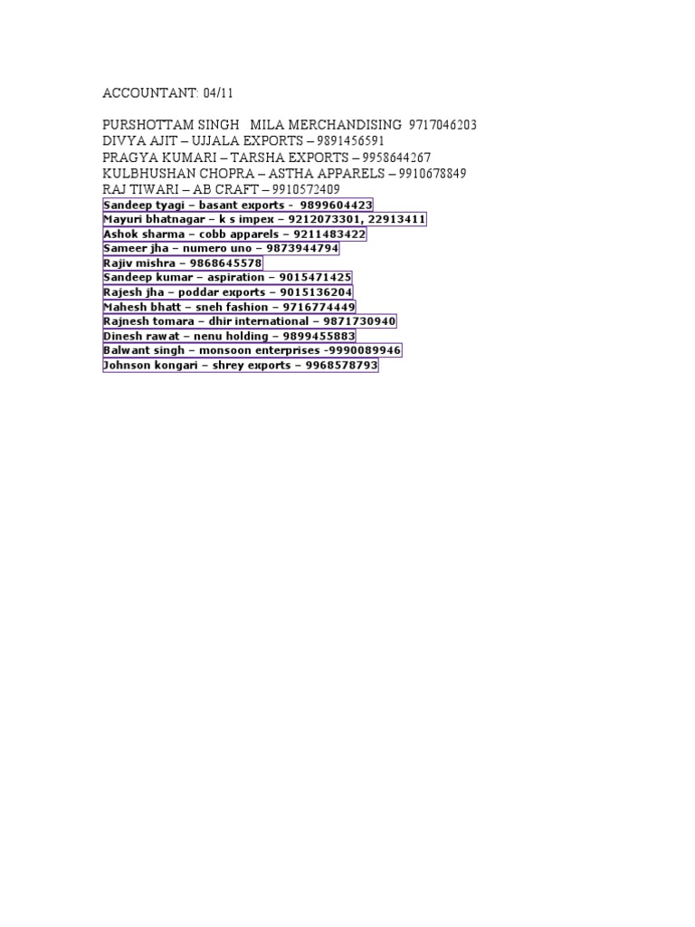 Accountant 1104 | PDF