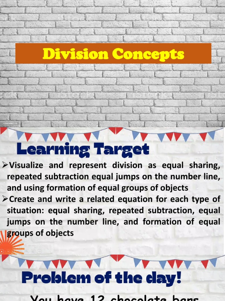 Understanding Division Concepts and Equations | PDF