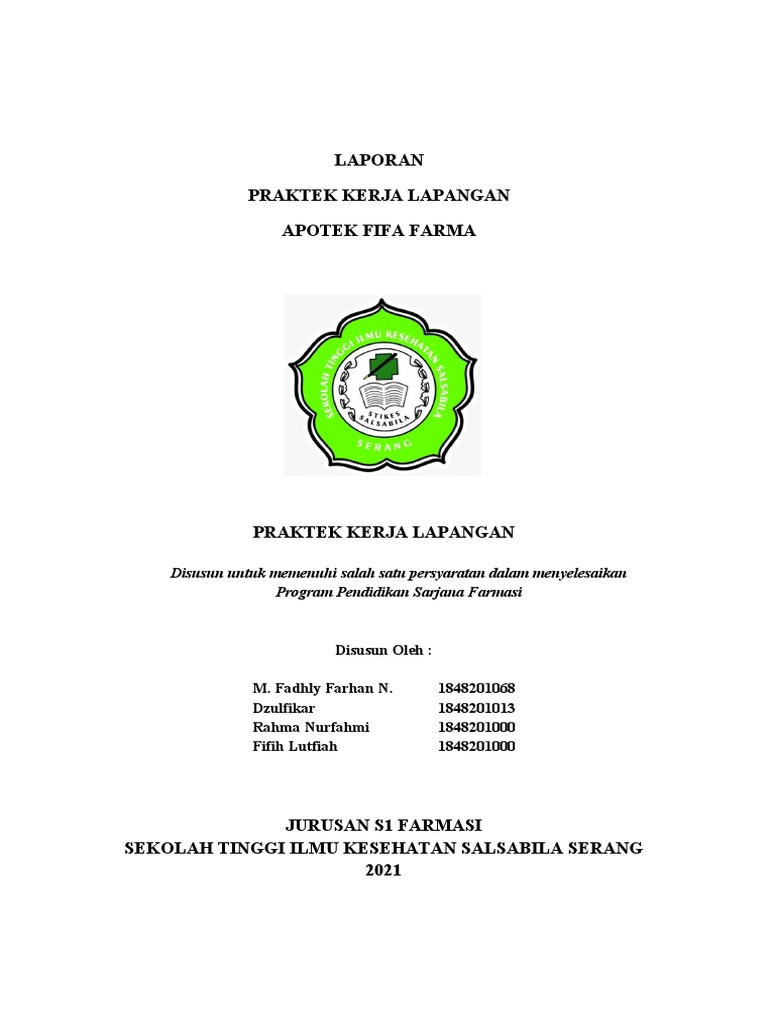 Lap. PKL Fix | PDF