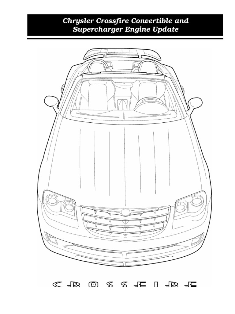 AP - Chrysler Crossfire Convertible and Supercharger Engines | PDF ...