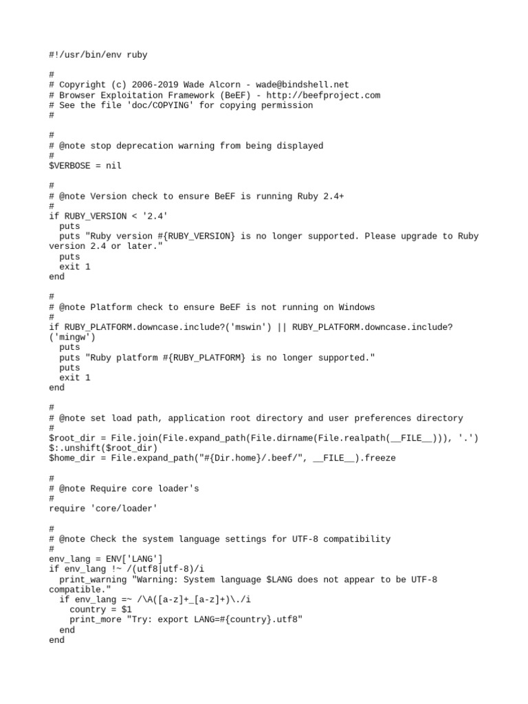 Beef | Download Free PDF | Web Server | Internet & Web