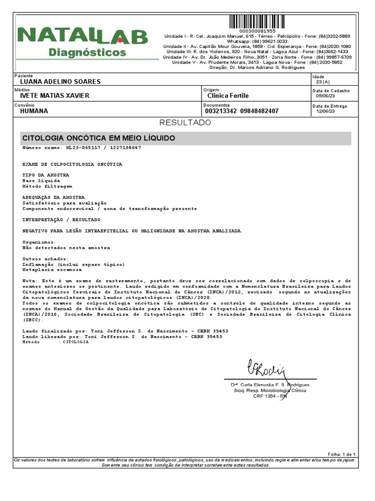 Resultado Preventivo | PDF