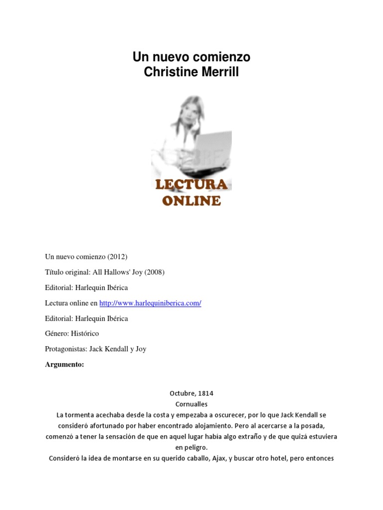 Christine Merrill - Un Nuevo Comienzo | PDF