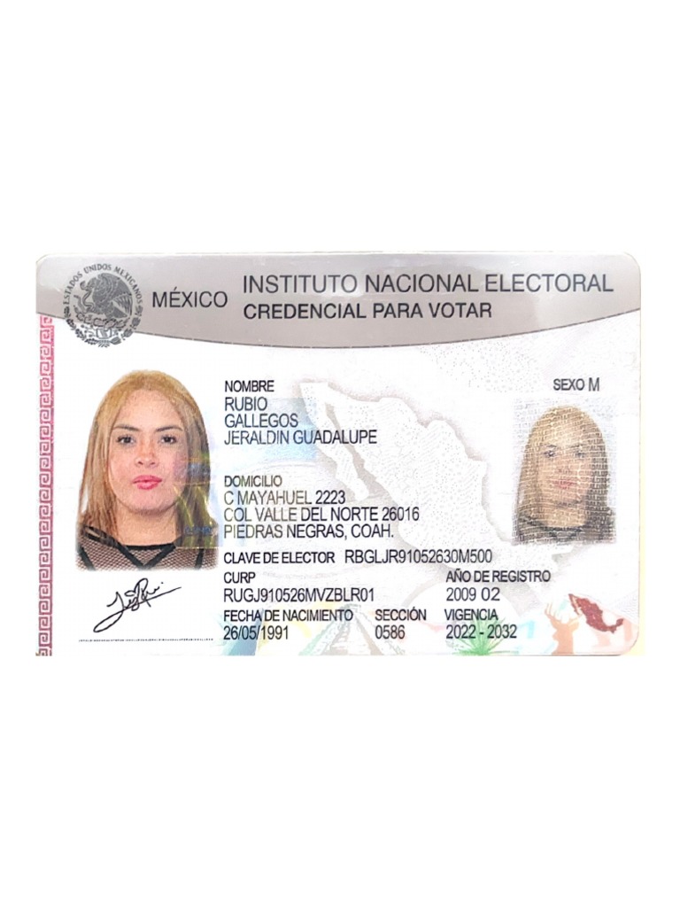 Mexico Credencial para Votar | PDF